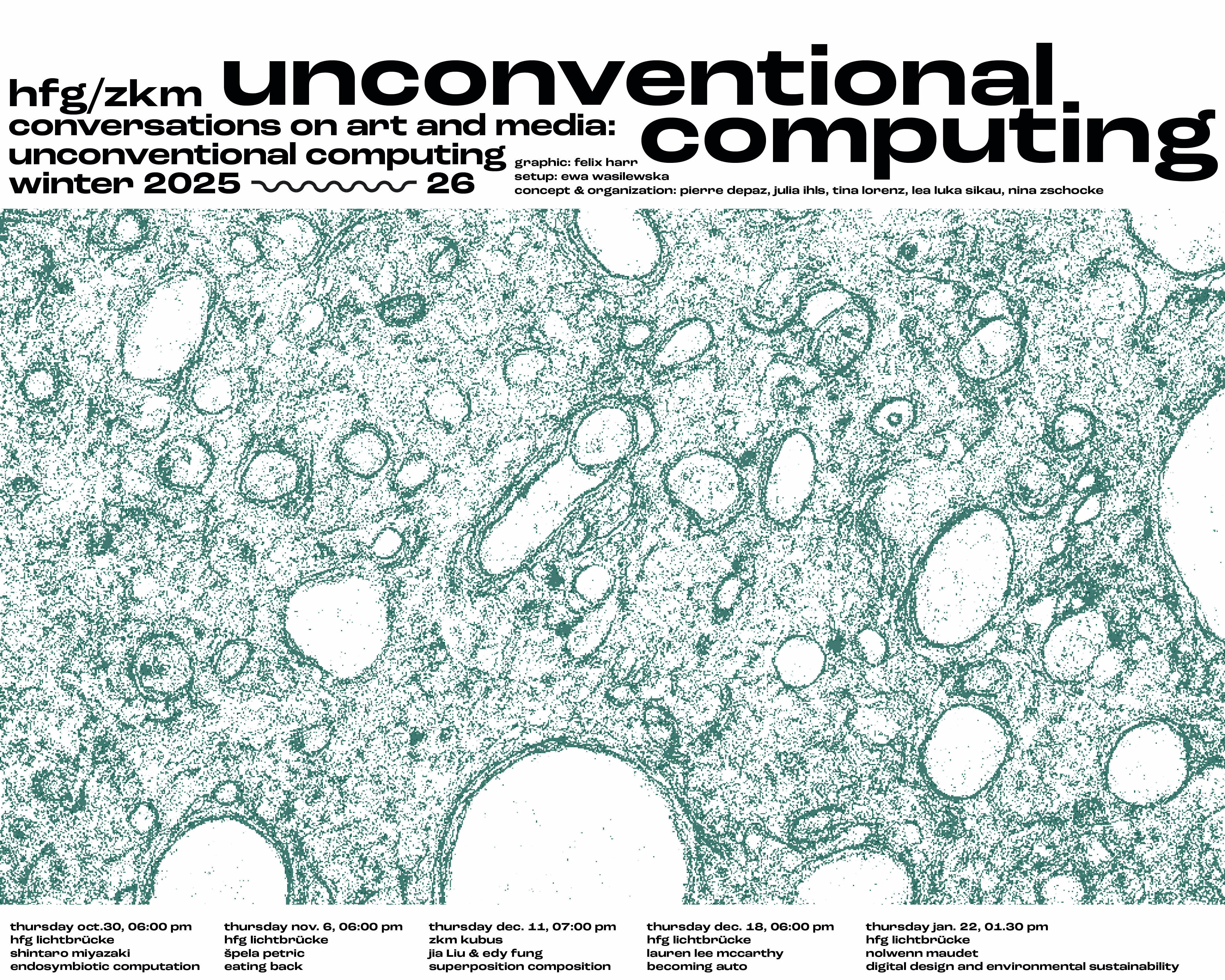 Conversations on Art and Media: Unconventional Computing mit Shintaro ...