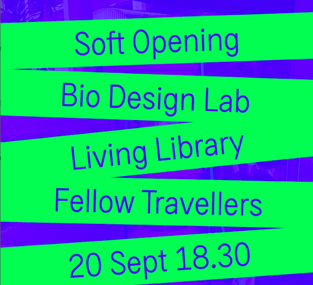 Soft opening of the relocated Bio Design Lab and the new Living Library 20.9.2024 | HfG Karlsruhe