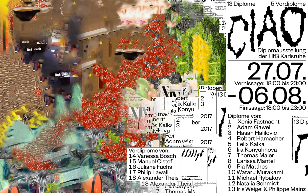 KAMUNA 2017 Diplomausstellung CIAO – Mit Werken von Xenia Fastnacht ...