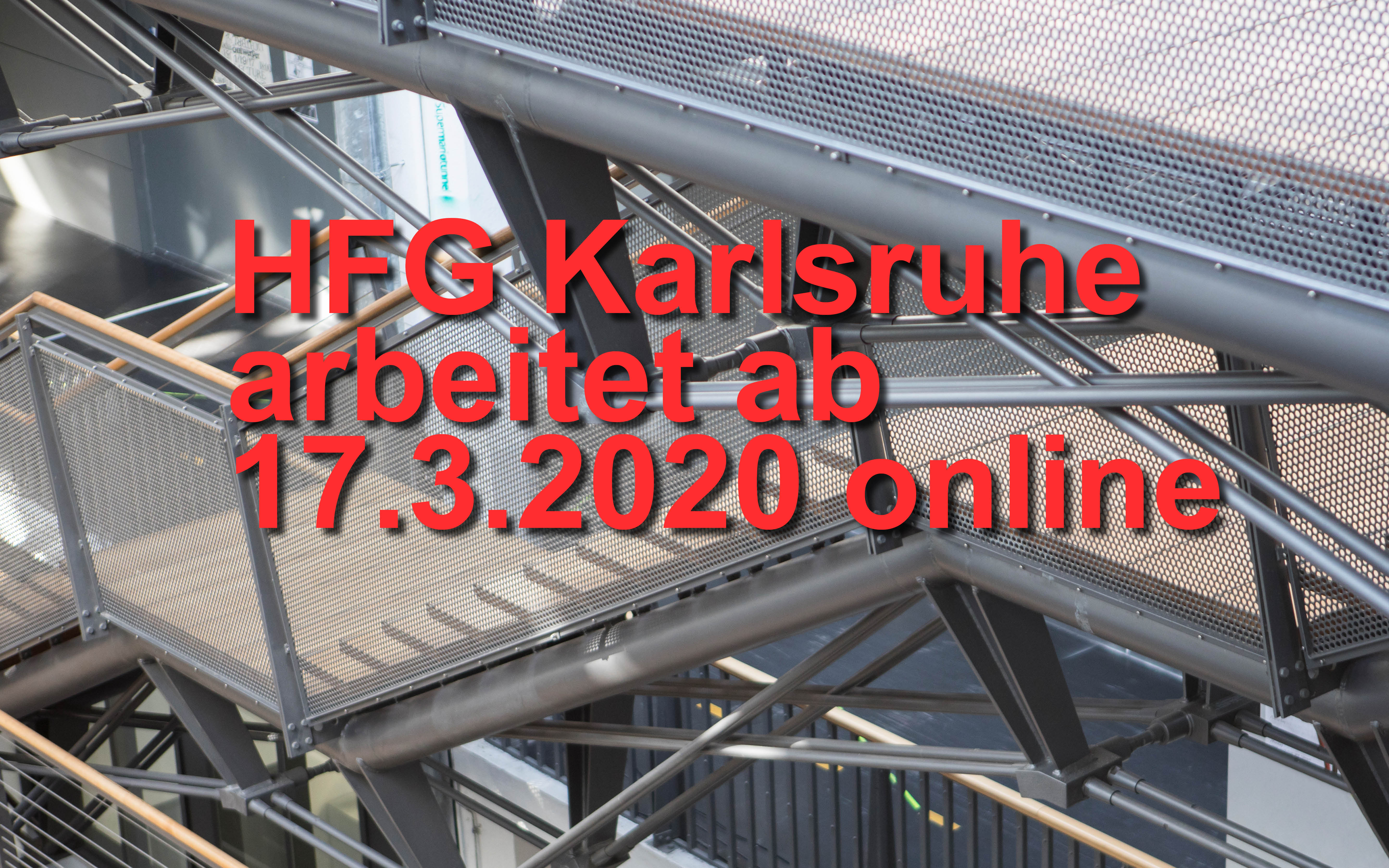 HfG Karlsruhe arbeitet online | HfG Karlsruhe