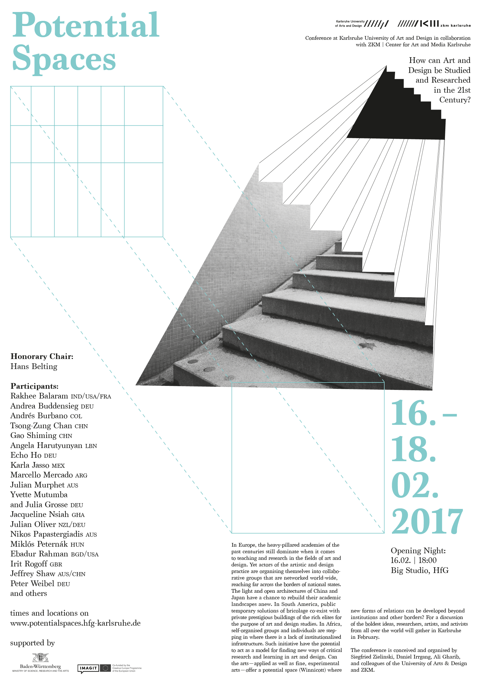 Potential Spaces Konferenz an HfG und ZKM von 16. bis 18. Februar 2017 ...